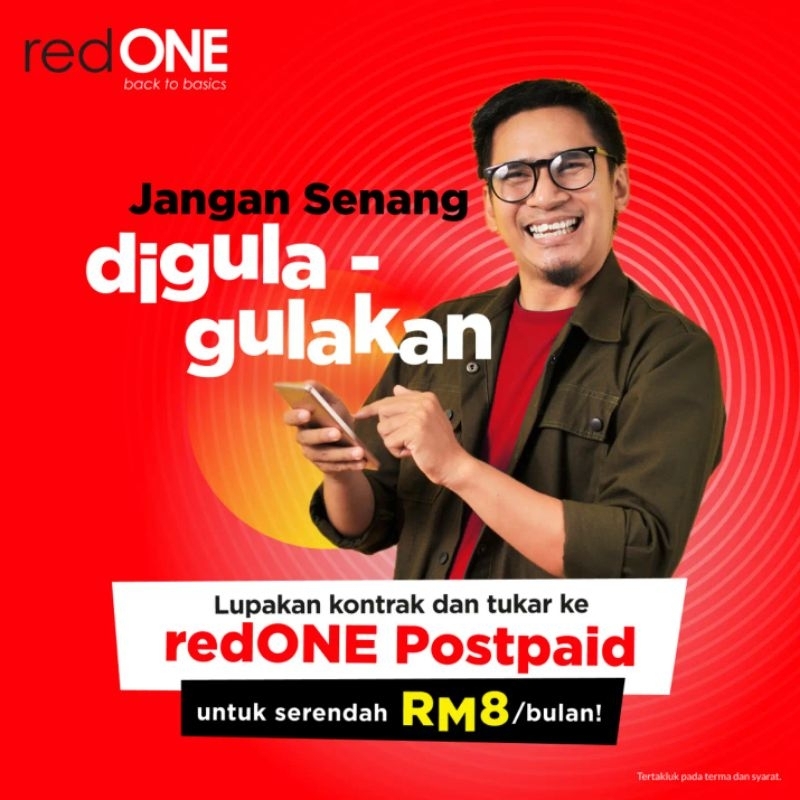 Simkad redONE Postpaid - Line Laju, Bill Rendah, Hidup Bahagia ...