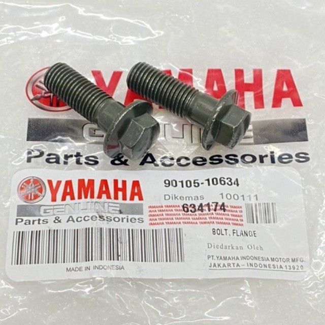 Yamaha Rxz Catalyzer Caliper Skru (Green)Original 1 Set (2pcs) | Shopee ...