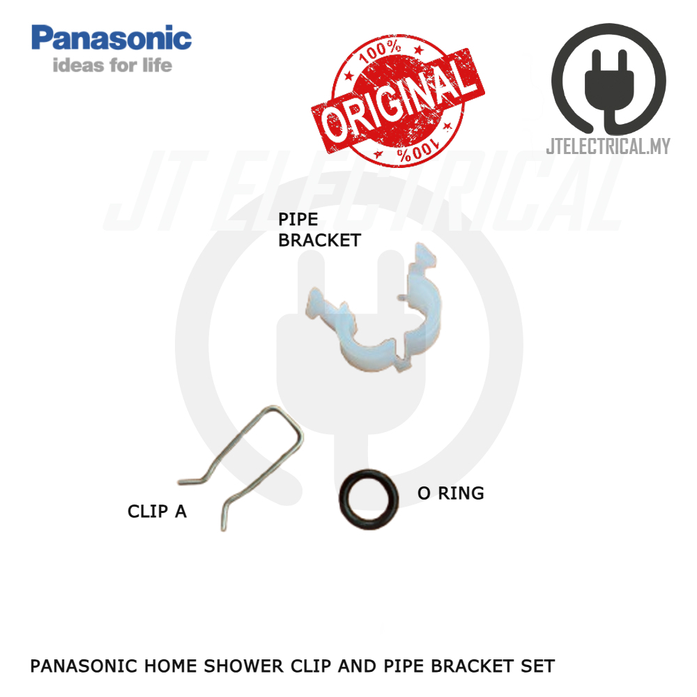 Panasonic Home Shower Clip And Pipe Bracket Set | Shopee Malaysia