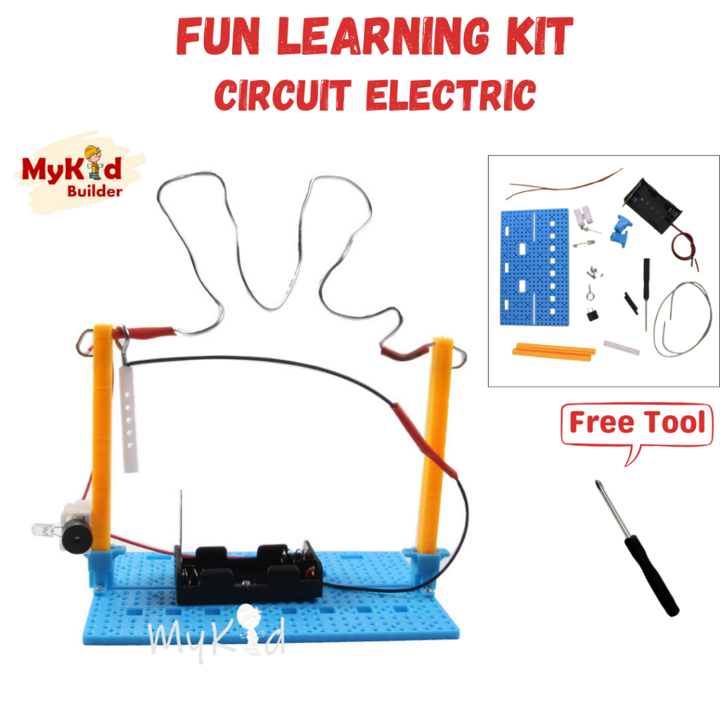 DIY Litar Elektrik Mainan Kanak Project MyKid Science Kit DIY Electric ...