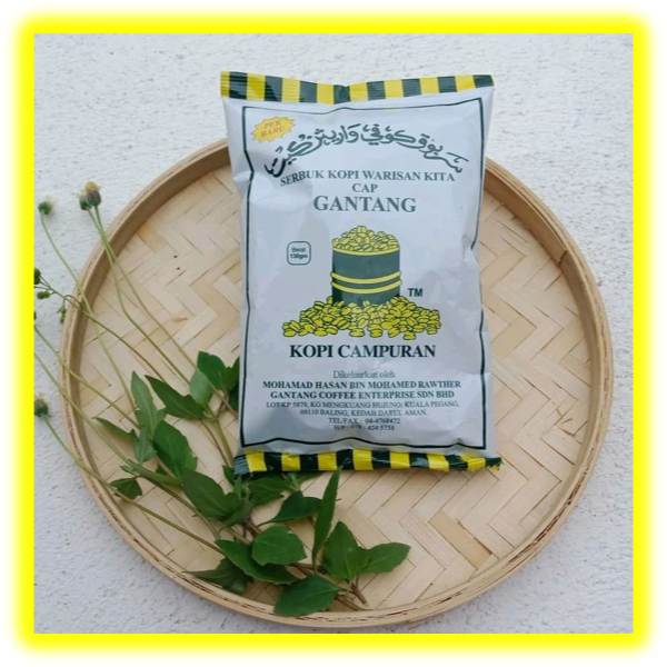 Kopi Cap Gantang 60g / 100g / 230g (Halus) ORIGINAL Buatan KEDAH | Shopee Malaysia