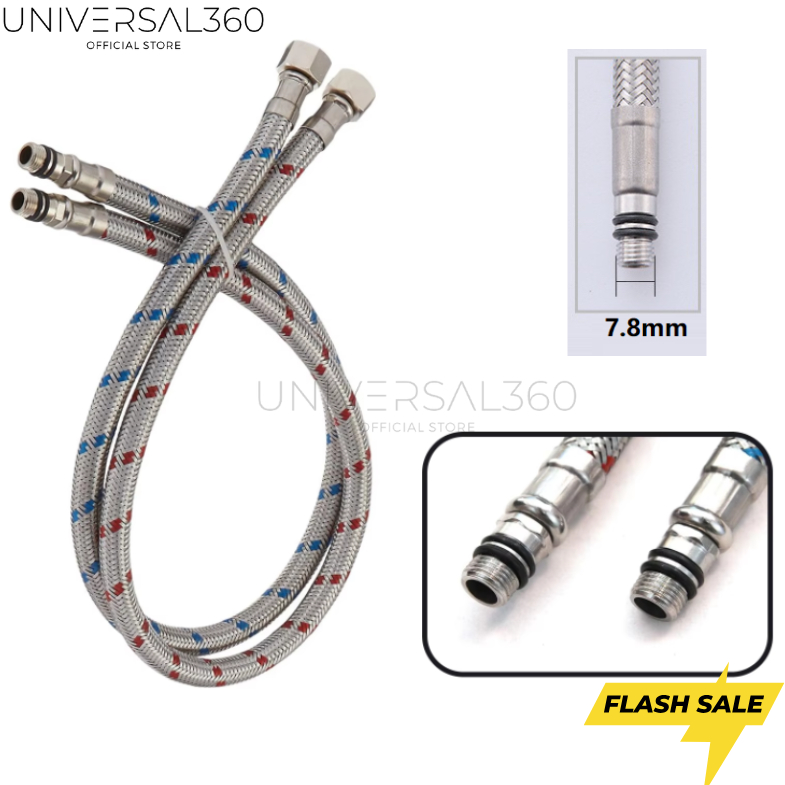 ⚡Faucet Replacement Hose⚡ 304 Stainless Steel Faucet Hose Mixer Tap ...