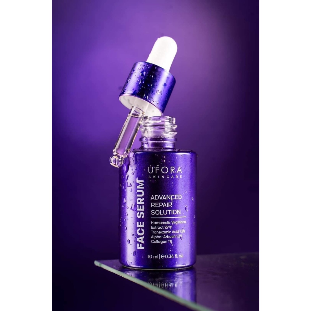 UFORA Face Serum Advanced Repair Solution Brightening Whitening Glowing ...