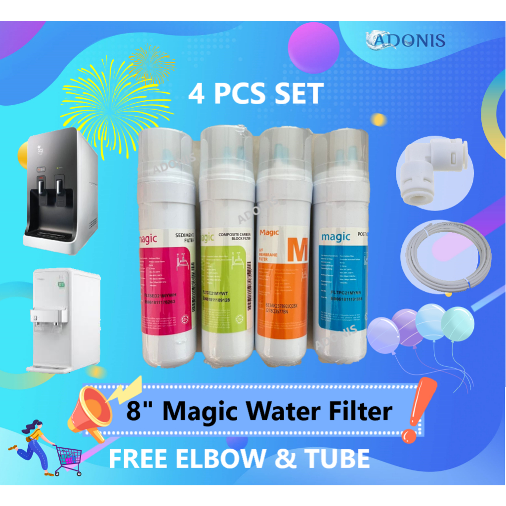 8” Tong Yang Magicc U-type filter Cartridge Made In Korea Halal ...