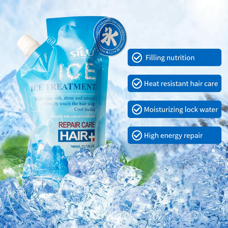 SILU Ice Repair Care Mint Cool Therapy Hair & Scalp Spa Treatment Mask ...