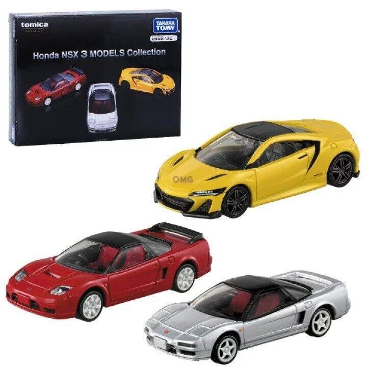 Tomica Premium Honda NSX 3 Models Collection: NSX-R (1992)/NSX-R (2002)/NSX Type S (2011) (JP/CN ...