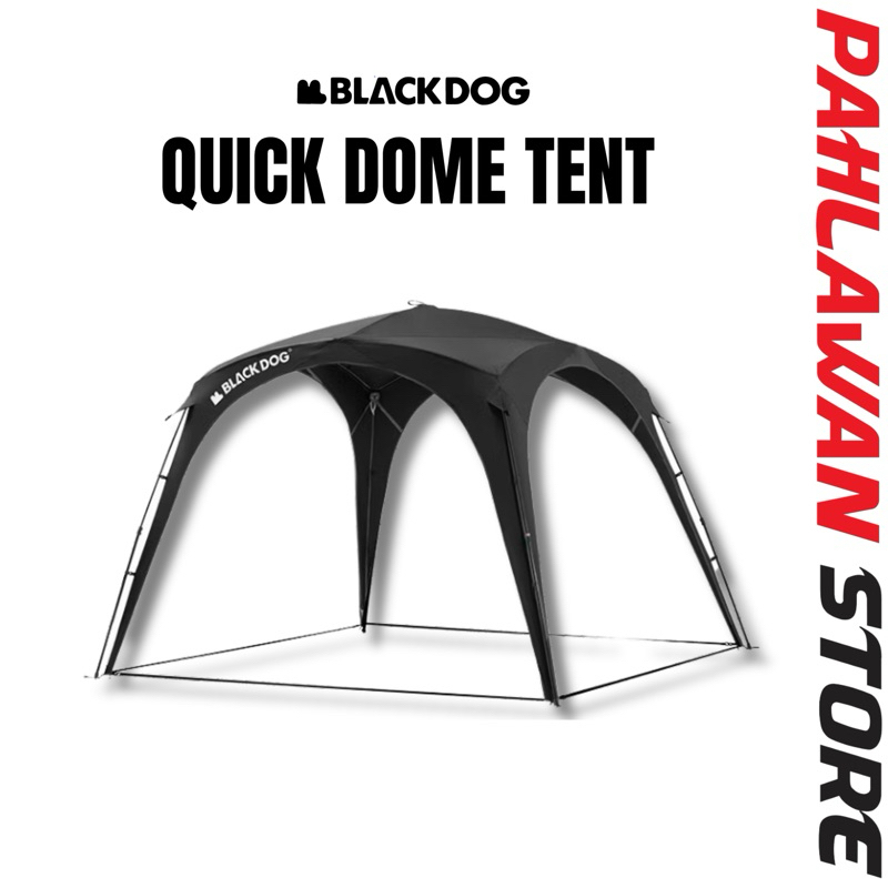 Blackdog Dome Tent Quick Opening Canopy Outdoor Camping Windproof And ...