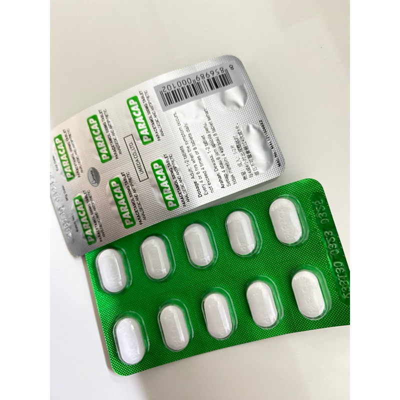 paracetamol tablet ( paracap ) | Shopee Malaysia