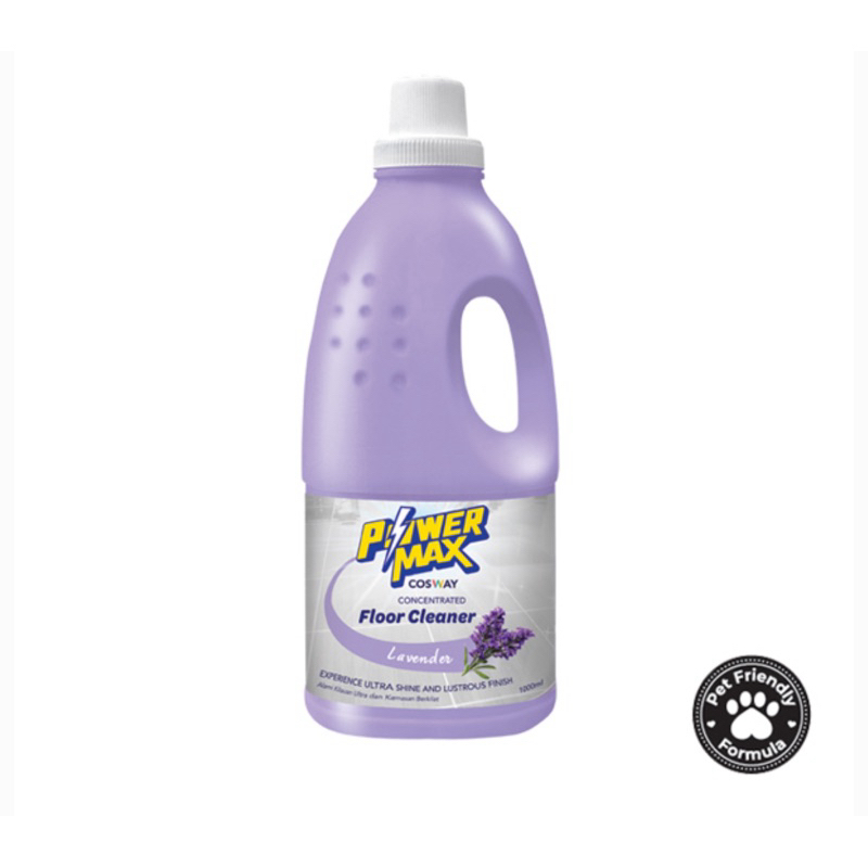 cosway Powermax Concentrated Floor Cleaner - Lavender(08158N) | Shopee ...