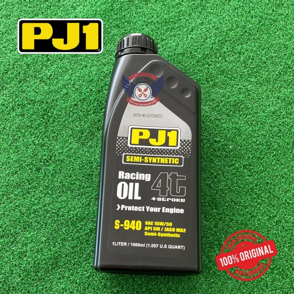100% ORIGINAL PJ1 ENGINE OIL RACING OIL S-940 SEMI SYNTHETIC 15W-50 (1 LITER) VF3I/SPORT RIDER ...