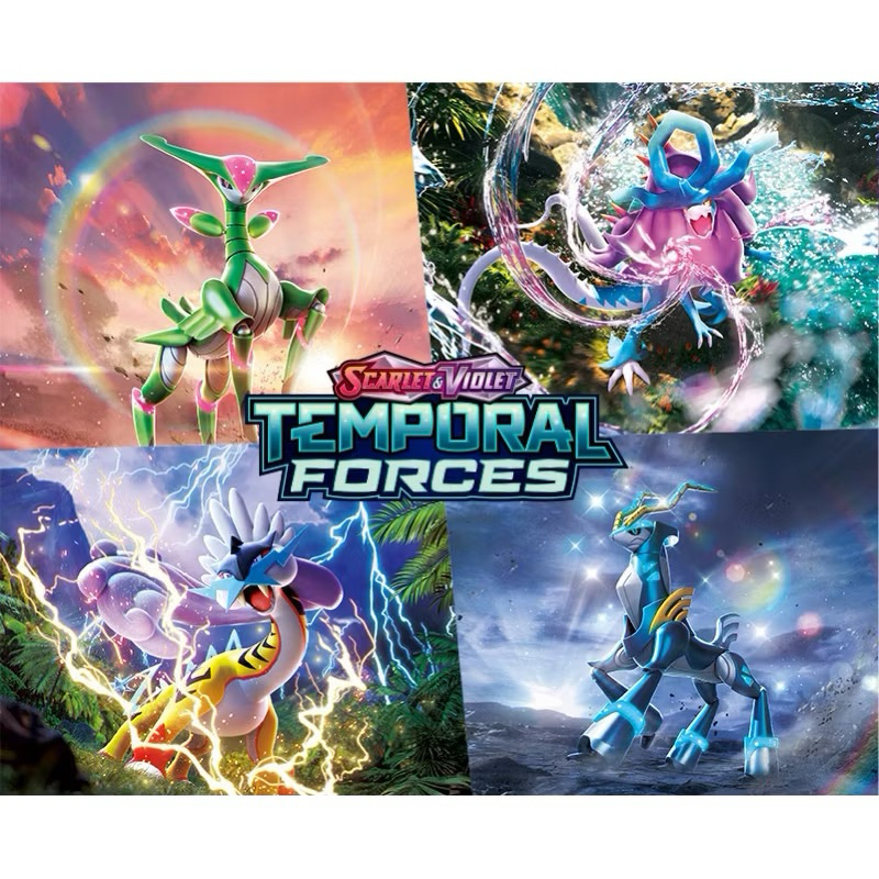 scarlet & violet /Pokemon Trading Card Games/Temporal Forces/Normal art ...