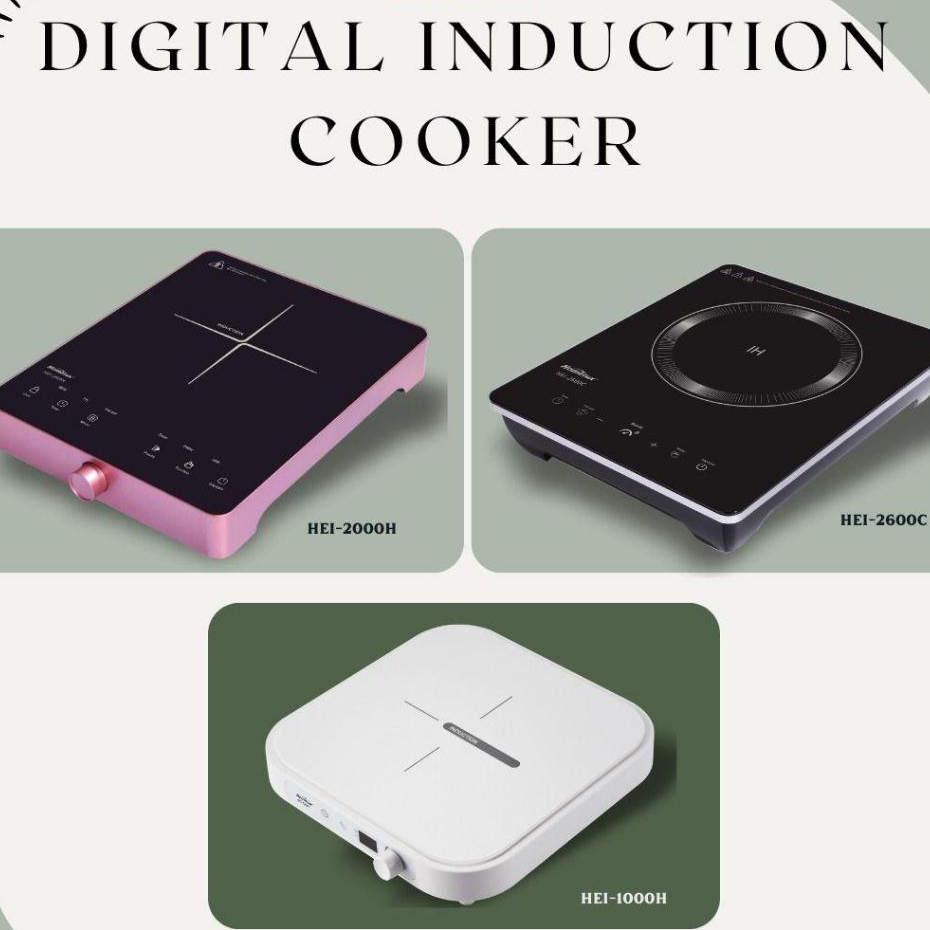 Induction Cooker 2600W 2000W Cooktop Electric Stove Cooking Burner Gas ...