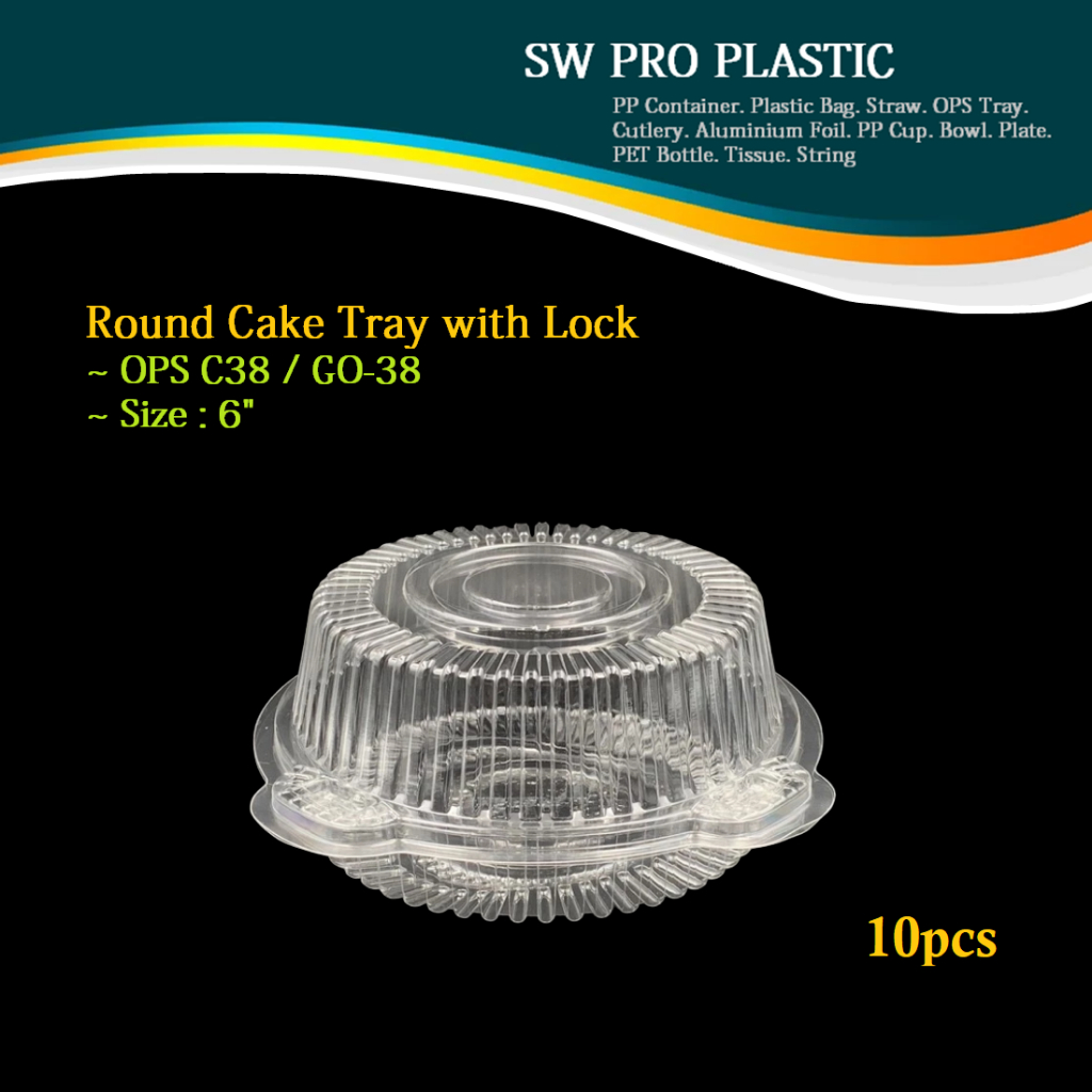 OP-L6 / OPS-C38 / TP-1L / GO-C38 OPS Plastic Clear Round Container ...
