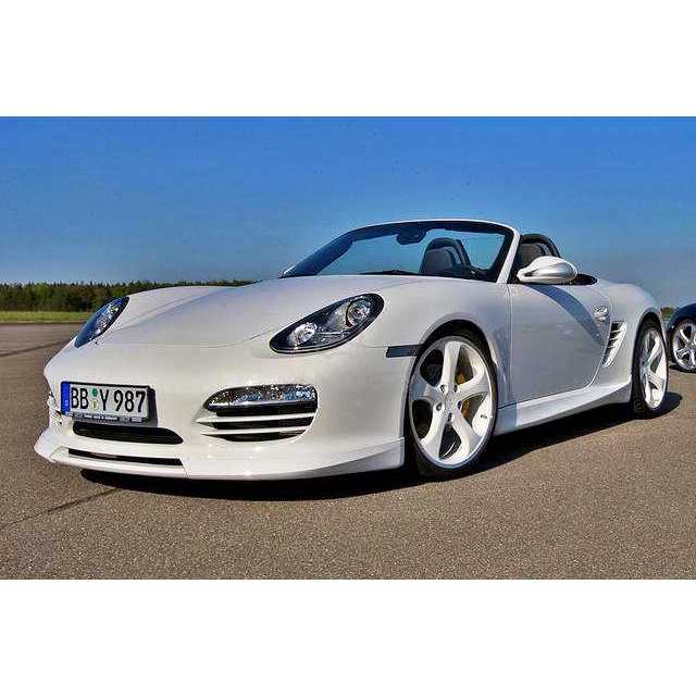 Porsche Cayman Boxster 987 TECHART Style Front Bumper Add On Lip ...