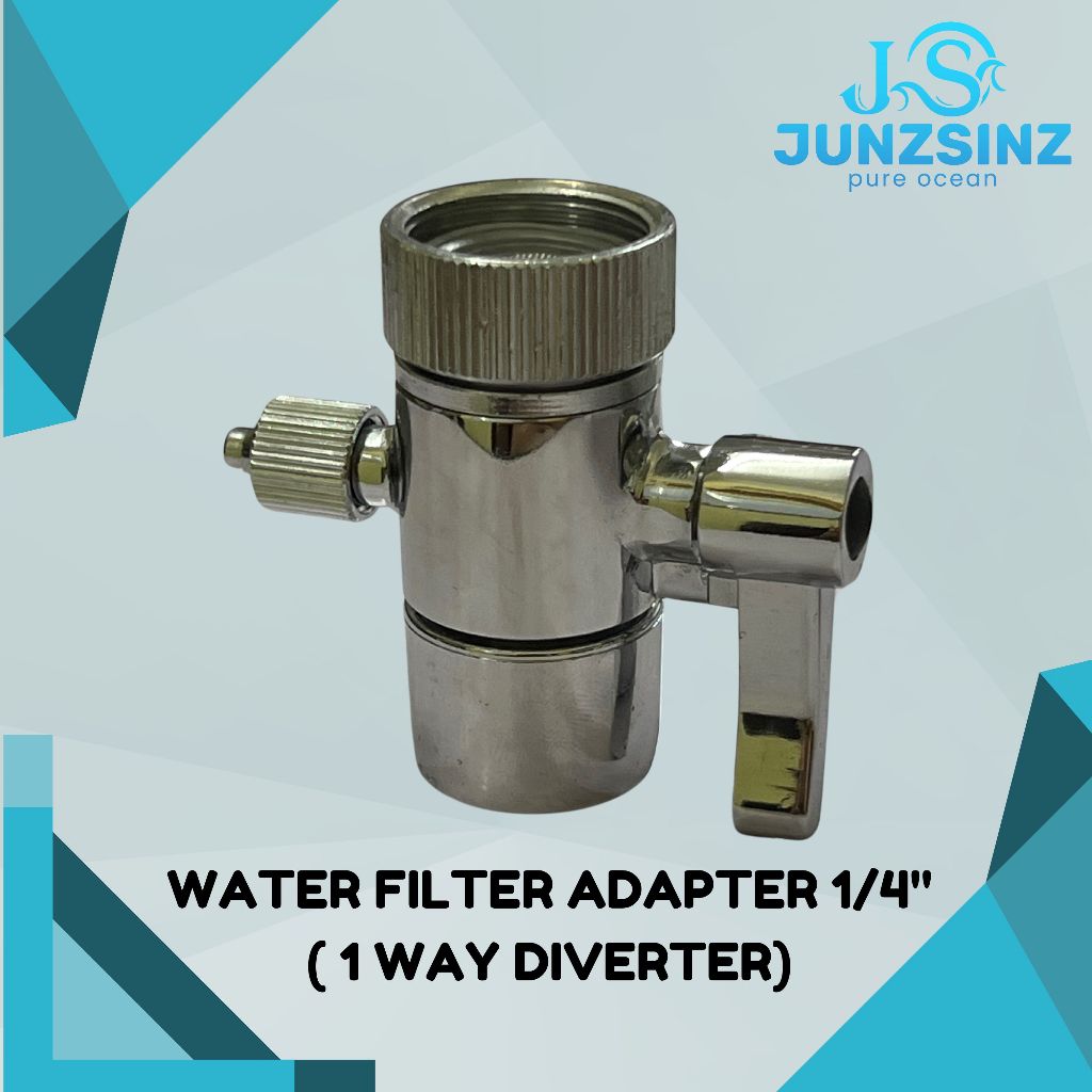 WATER FILTER ADAPTER 1/4" (1WAY DIVERTER) COWAY,CUCKOO,LAG,ELKEN,FILKEN ...