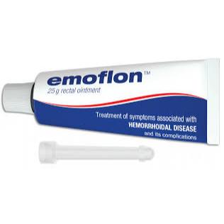 EMOFLON 25G RECTAL OINTMENT HEMORRHOIDAL DISEASE | Shopee Malaysia