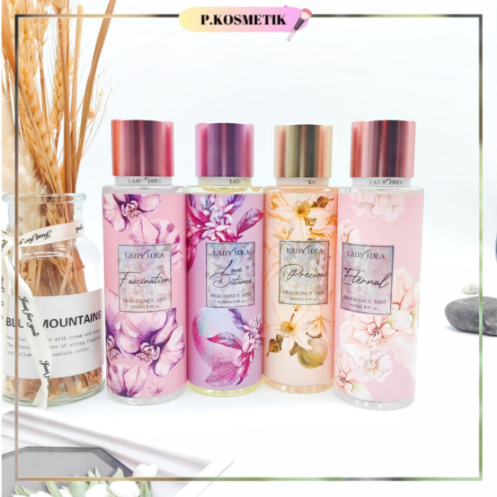 Lady Idea Fragrance Mist Perfume Body Spray 250ML | Shopee Malaysia