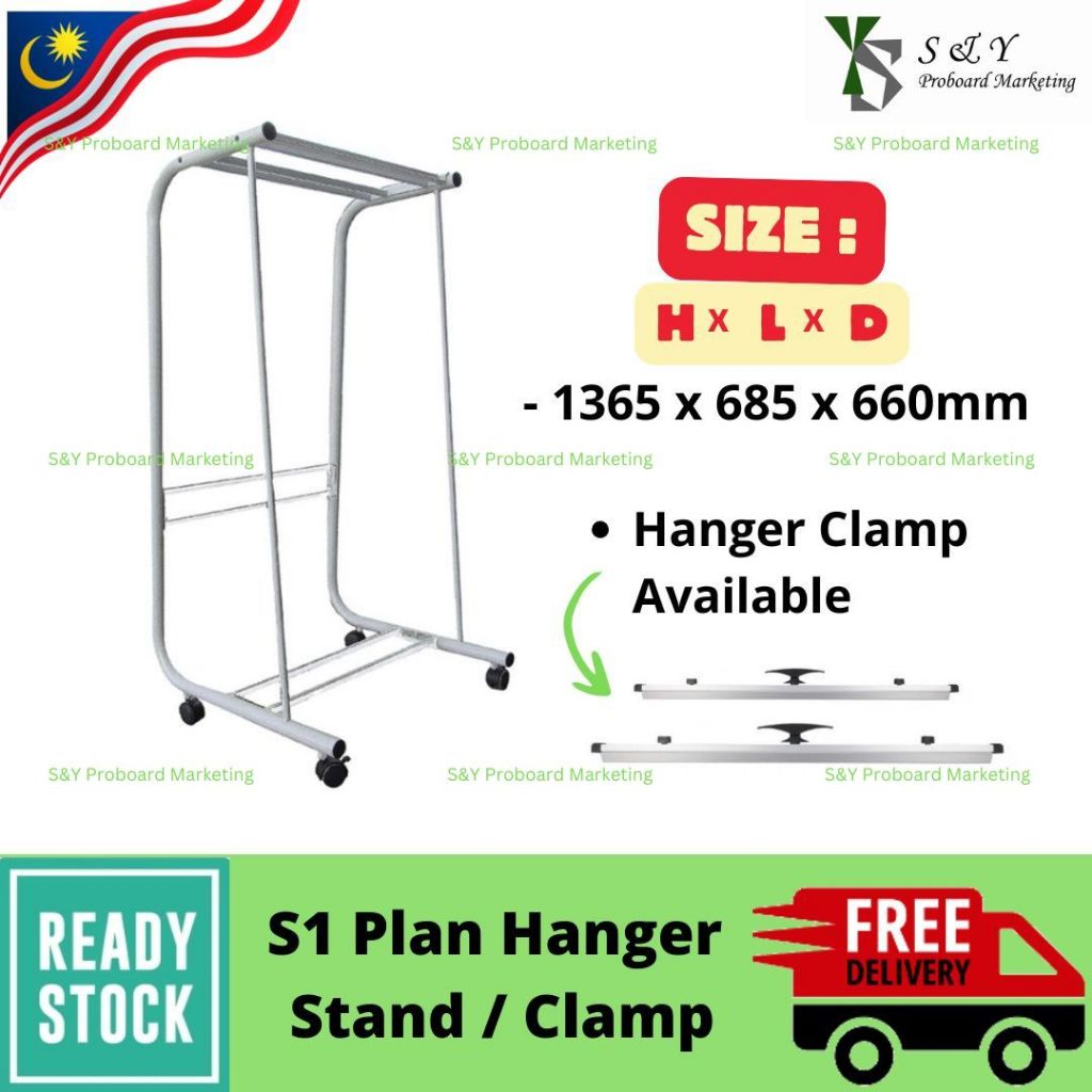 S1 Plan Hanger Stand All Sizes A1 & A0 Plan hanger Clamps | Shopee Malaysia