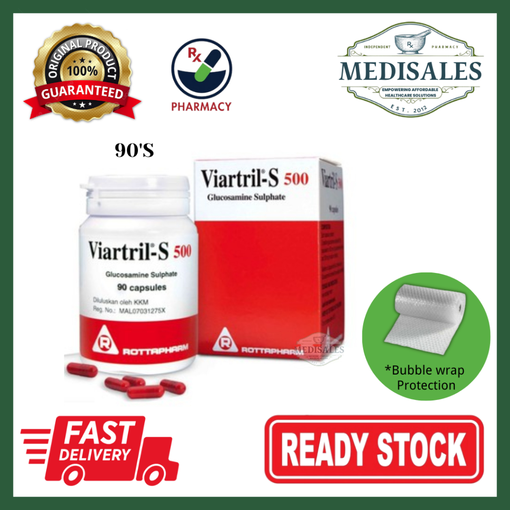 VIARTRIL-S 500MG CAPS 90'S (EXP 04/2026) | Shopee Malaysia