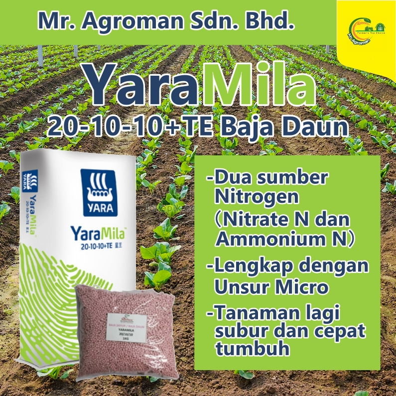 REPACK 1KG -YARAMILA 20-10-10 (BAJA DAUN)(BAJA SAYUR) | Shopee Malaysia