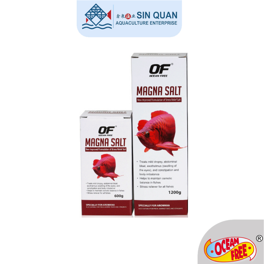 Ocean Free Magna Aquarium Salt 600G /1200G | Shopee Malaysia
