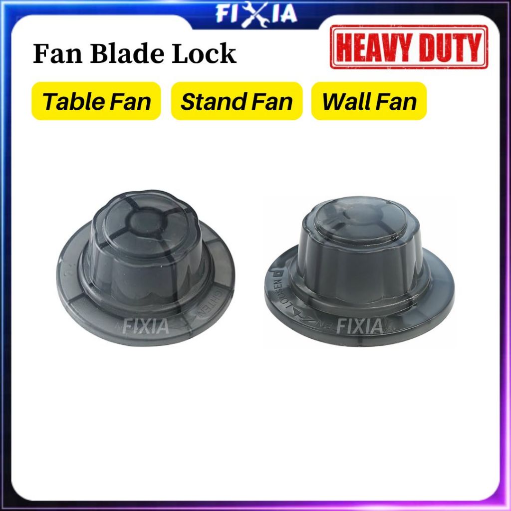 Heavy Duty Table/Wall/Stand Fan Blade Lock Fastener Tightener Nut Spin ...