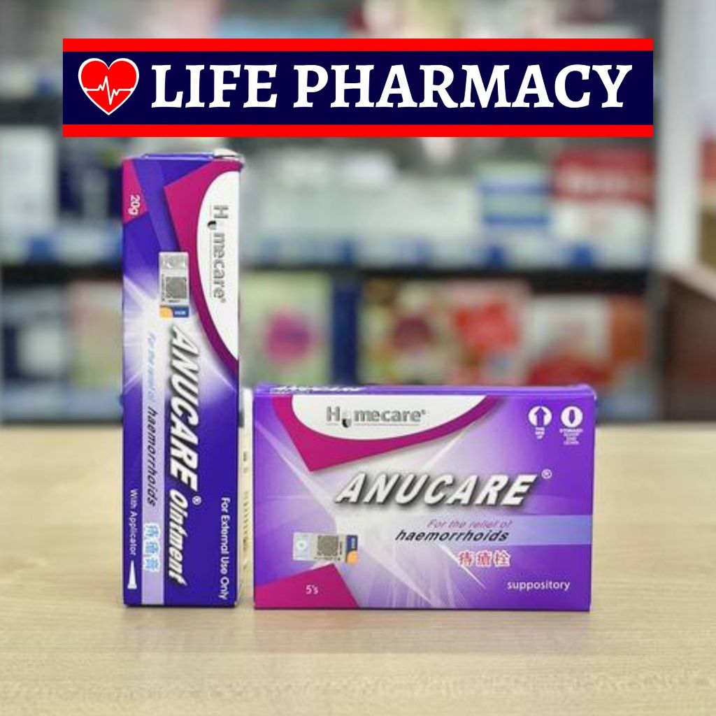 Lulus KKM - Anucare For The Relief Of Haemorrhoids Suppository/Ointment ...