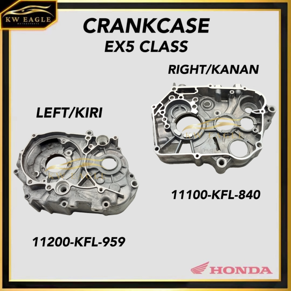 HONDA EX5 CLASS 1 CRANKCASE ASAL ENGINE COVER | Shopee Malaysia