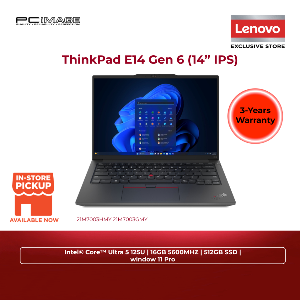 Lenovo ThinkPad E14 Gen 6 Intel 21M7003HMY 21M7003GMY (16GB 5600MHZ ...