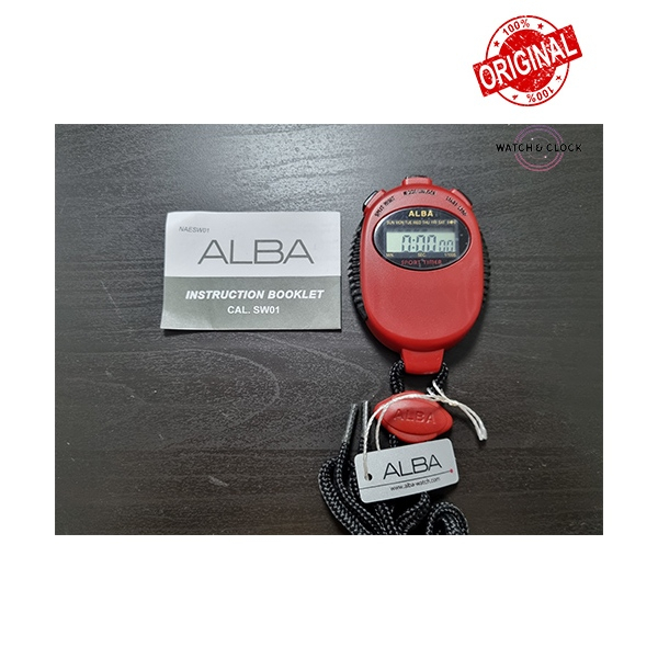 [Ready Stock] Alba SW01 AXA25ZX1 Stopwatch | Shopee Malaysia