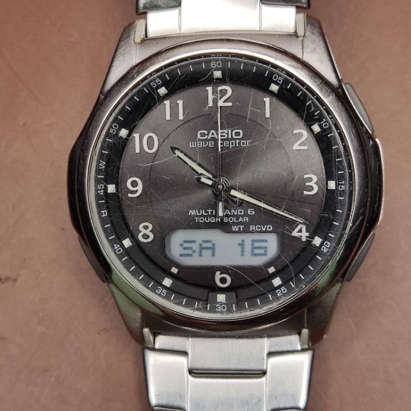 Casio Wave Ceptor Multiband 6 Digital Men Watch | Shopee Malaysia