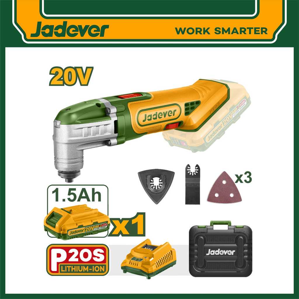 JADEVER Cordless multi-tool 20V JDMUP5021 | Shopee Malaysia