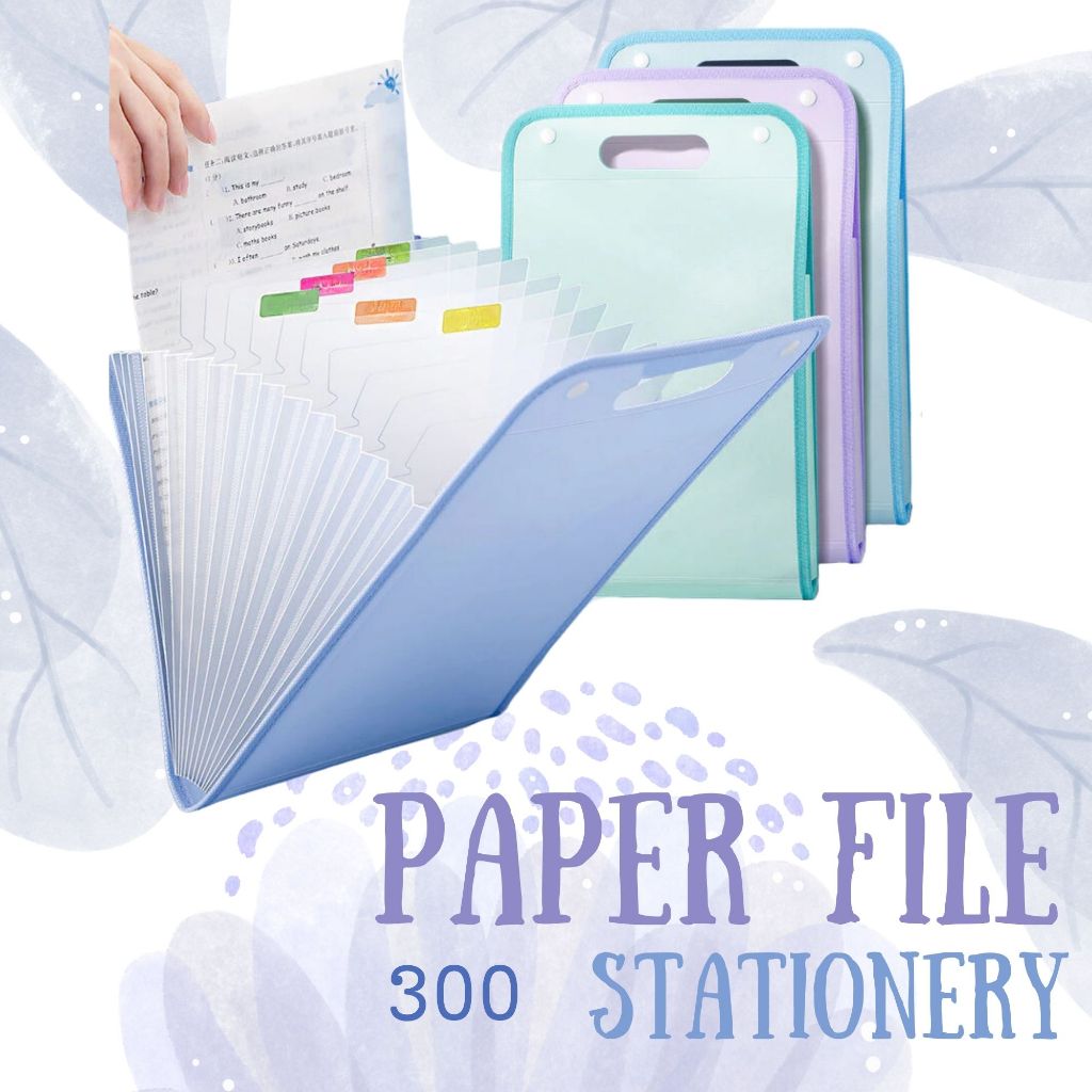 A4 Button File Folder Plain Design / Document Holder / Kanak-Kanak ...