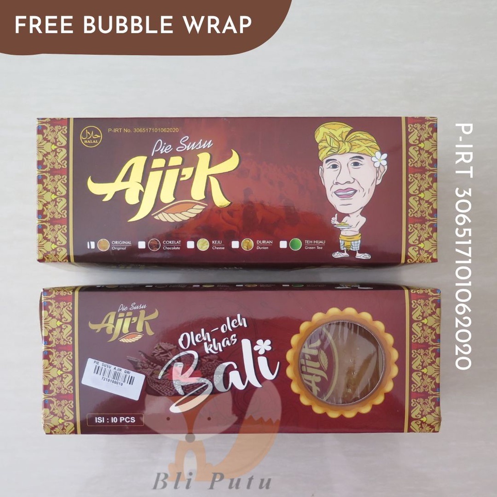 Pie Susu Ajik Original - from Bali | Shopee Malaysia