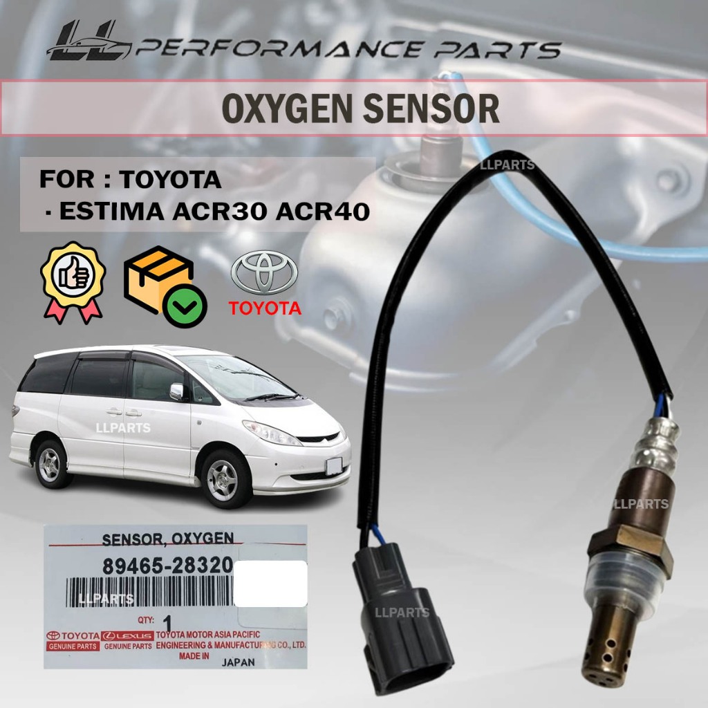 Original Toyota Estima ACR30 ACR40 2.4L O2 Sensor Oxygen Exhaust Lambda ...