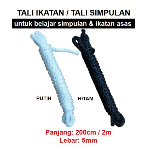 Tali Ikatan / Tali Simpulan / Tali Pengakap / Scouts Rope | Shopee Malaysia