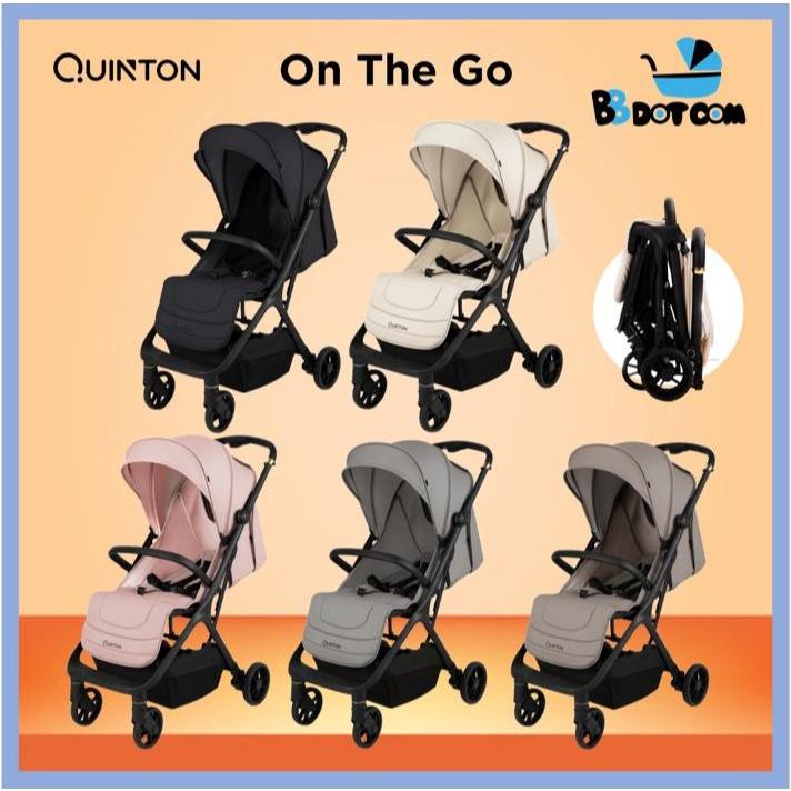 Quinton On The Go Ultimate Newborn Baby Stroller ( 0-22kg ) | Shopee ...