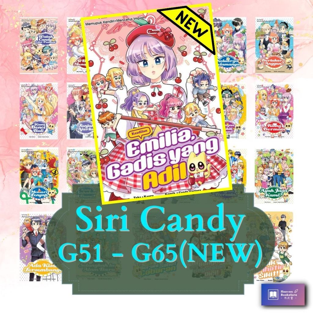 Siri Candy G51 - G65 (TERBARU) / BUKU AKTIVITI SIRI CANDY KADOKAWA ...