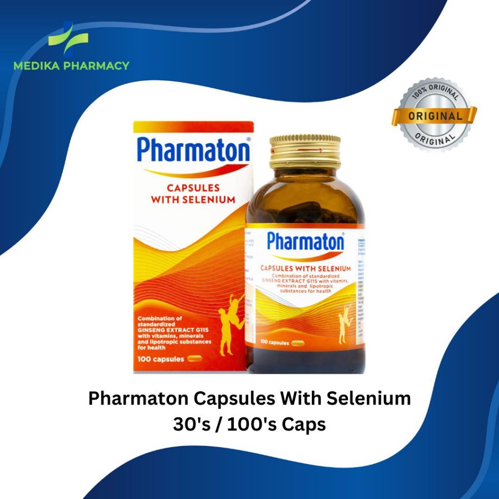 Pharmaton Capsule With Selenium 30's / 100's | Shopee Malaysia