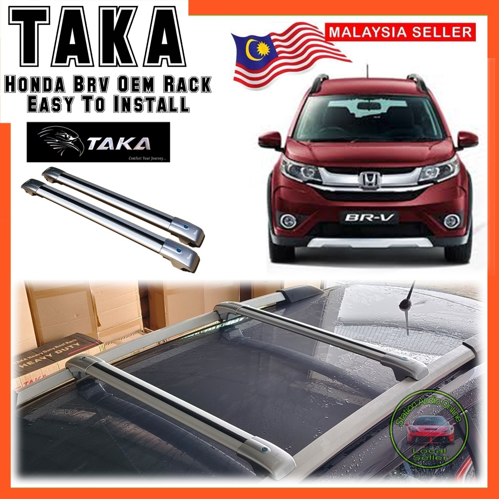 TAKA Honda BRV/X-TRAIL T32 Fix Roof Rack (TK-206) For Roofbox / Square ...