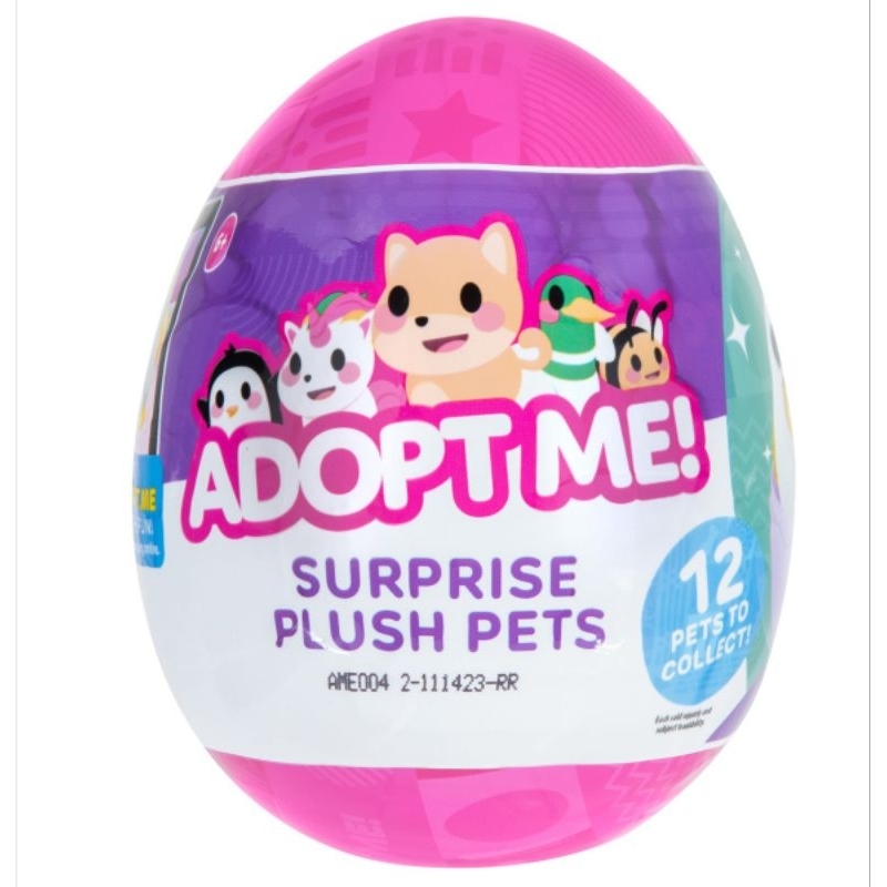 Adopt Me! Surprise Plush Pets 5-Inch Soft Toy Series 3 (Styles Vary ...