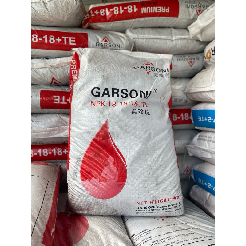 GARSONI 18-18-18+TE Baja Subur repack 1Kg | Shopee Malaysia
