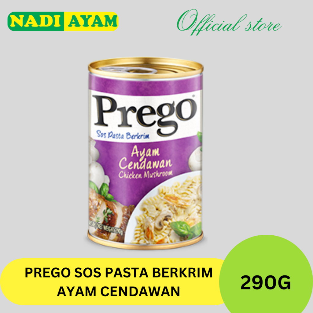 PREGO SOS PASTA BERKRIM PELBAGAI PERISA DALAM TIN | Shopee Malaysia
