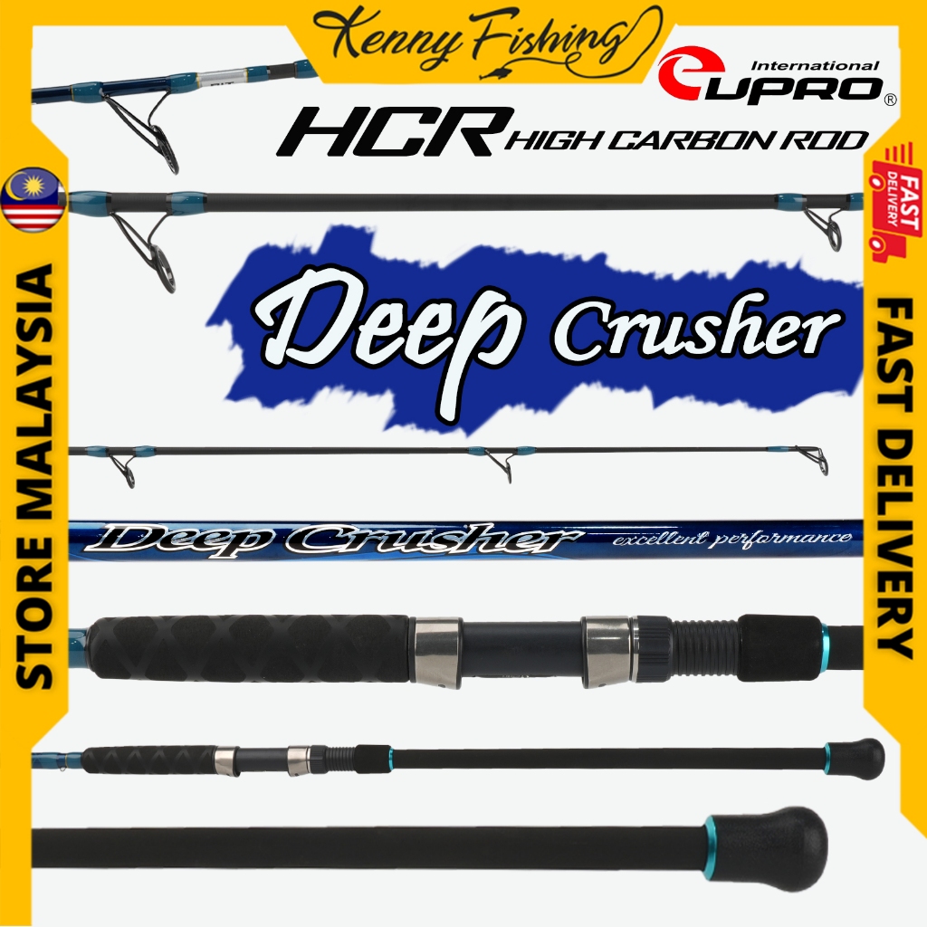 Eupro Deep Crusher Spinning Fishing Rod Long Cast Game Rod | Shopee ...