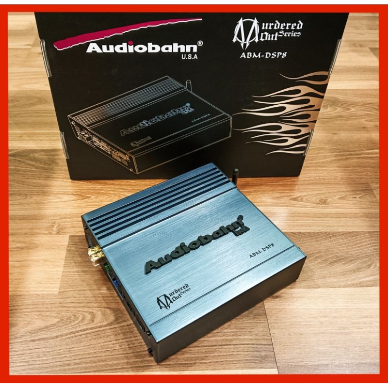 AUDIOBAHN [ABM-DSP8] 8 Channel DSP Amplifier 10 Channel DSP Full Function 31 Band Equalizer ...