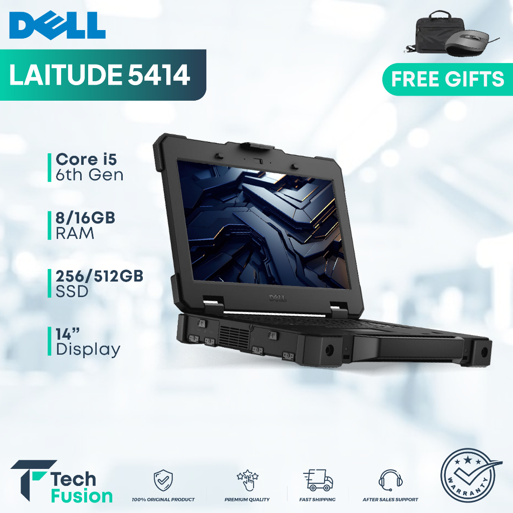 Dell Latitude 5414 5424 7212 Rugged | Core i5-6th 7th 8th Gen | 16 GB ...