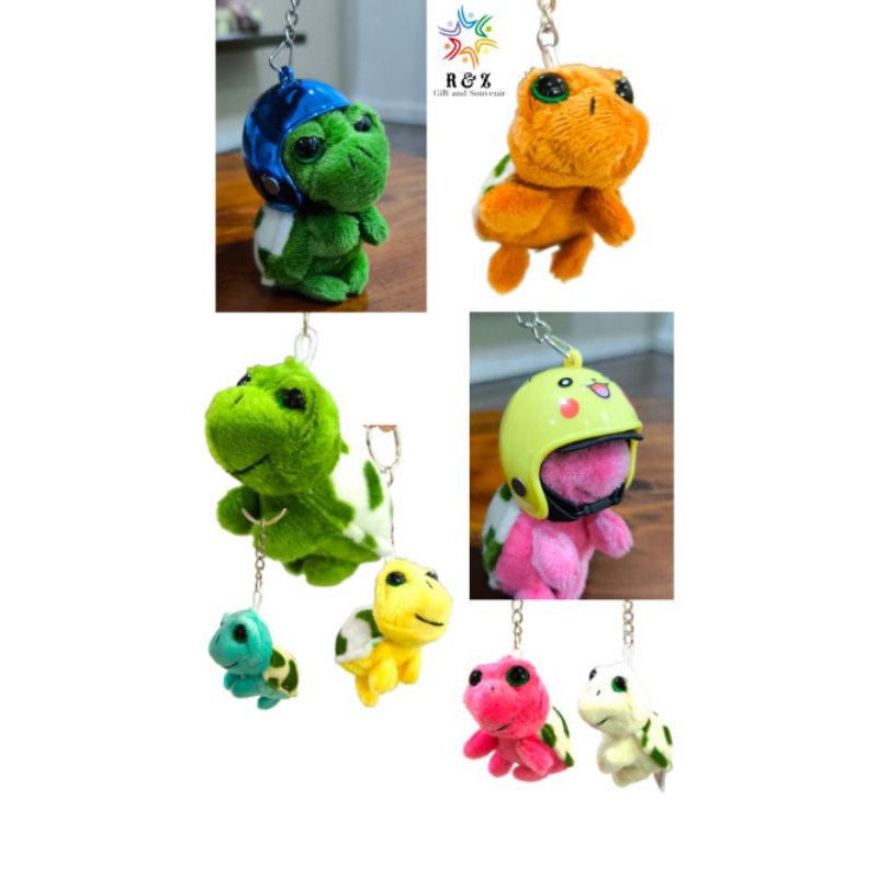 Penyu Topi Keychain/ Helmet Turtle Keychain | Shopee Malaysia