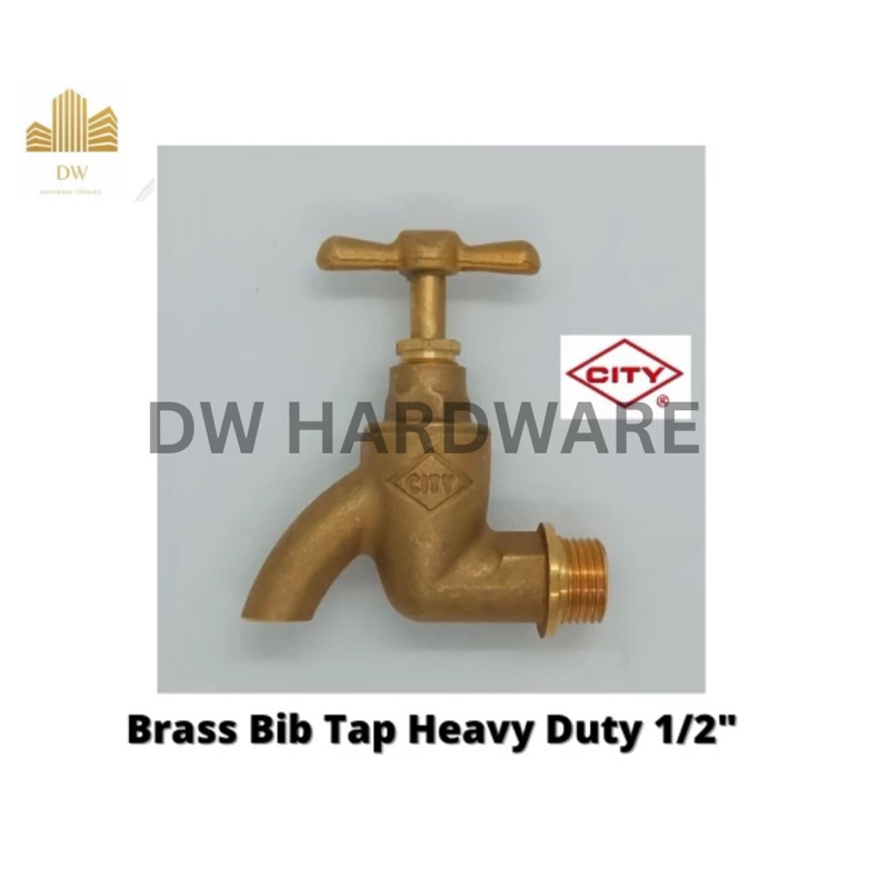 🔥Ready Stock!!!🔥CITY BRASS BIB TAP HEAVY DUTY/LIGHT DUTY | Shopee Malaysia