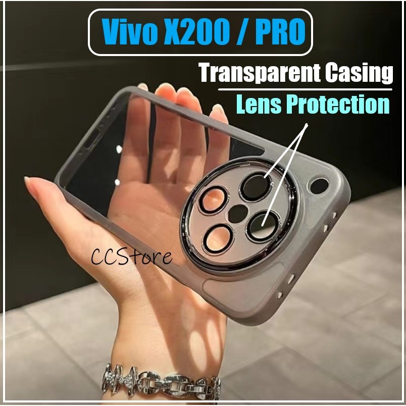Vivo X200 / X200 Pro 5G Transparent Full Protection Soft TPU Casing ...