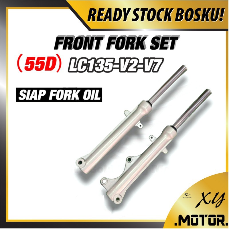 LC135 4 SPEED V2 V3 V4 V5 55D LC135 4S 55D FRONT FORK FORK DEPAN ABSORBER FRONT LC135 4 SPEED V2 ...
